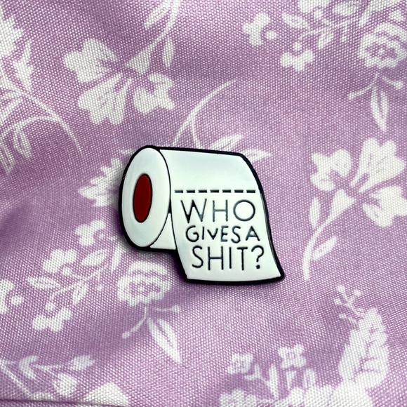 CROCS | Accessories | Toilet Paper Who Gives A Shit Crocs Charm | Poshmark